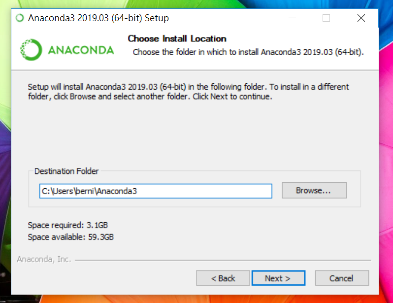 Anaconda 下載與安裝流程